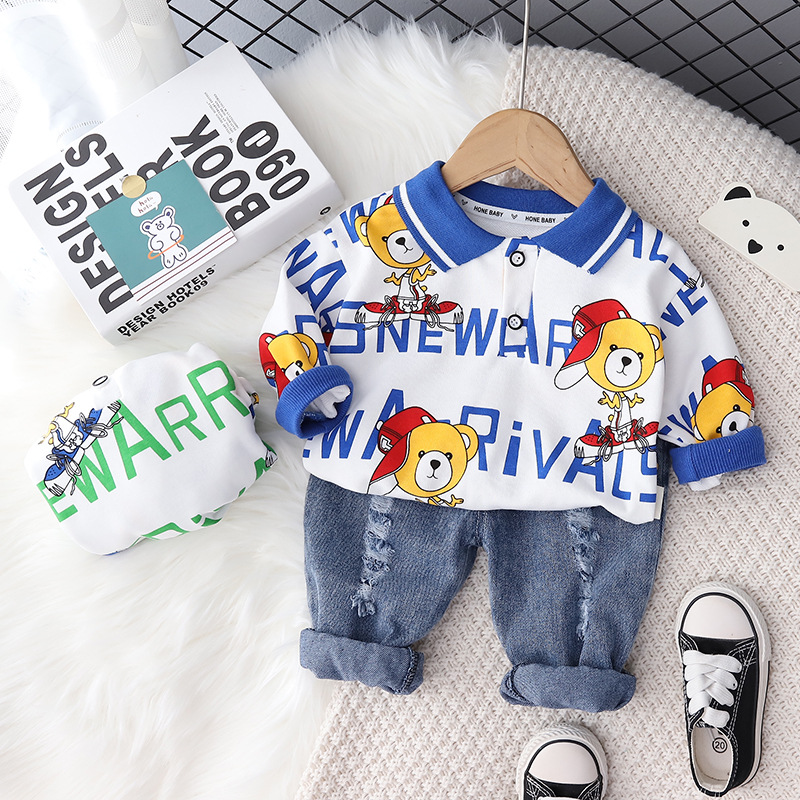 Set baietei camasa albastra | AfyBaby